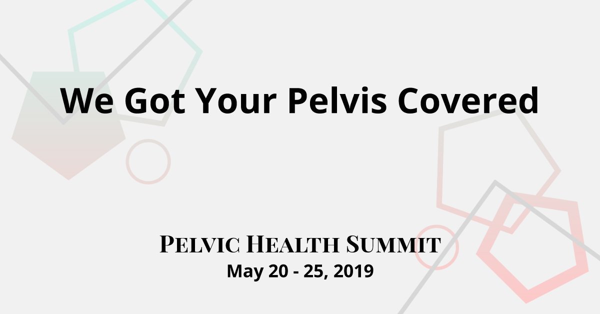Elizabeth Poynor, MD PhD - Pelvic Health Summit